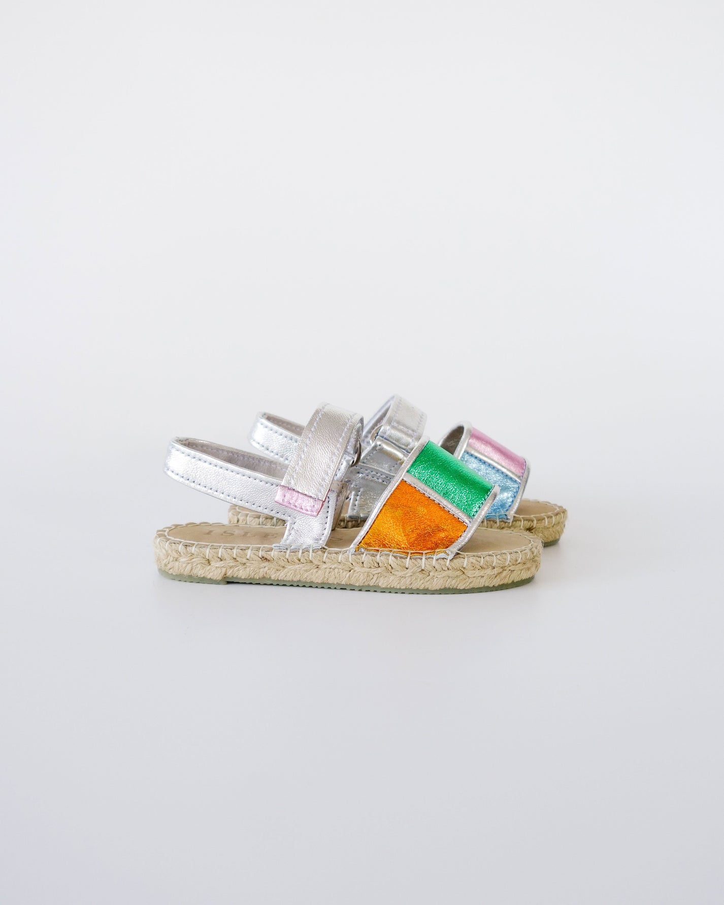 Ready to Ship | Kids Off Grid Sandals | Metallic Full Spectrum – Isleñas